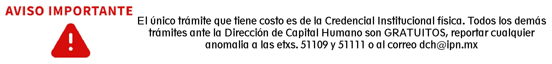 Trámites Depto. Prestaciones y Servicios | IPN Oficial